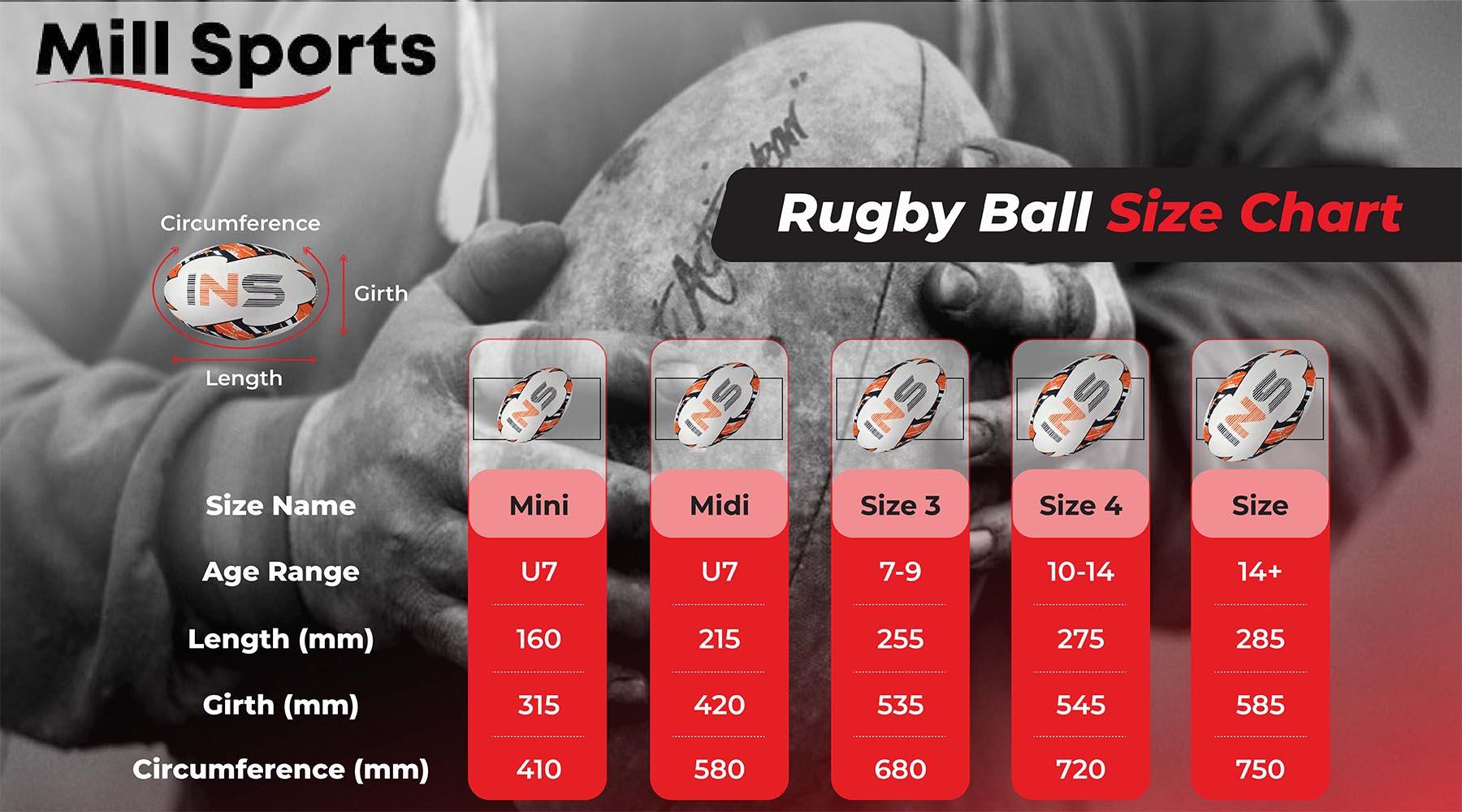 Rugby Ball Size Guide | Mill Sports NZ – Shoply